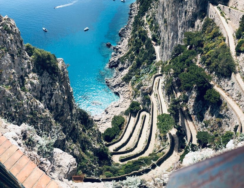 Rome: Capri Day Trip with Private Driver and Guide - The Speedboat to Capri and First Impressions