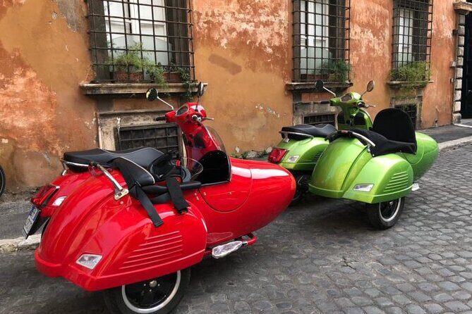 Rome City Highlights & Hidden Gems: Vespa Sidecar Guided Tour - The Itinerary in Detail