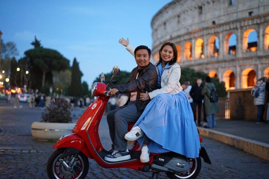Rome: City Highlights Nighttime Vespa Tour - What to Expect During Your Vespa Ride