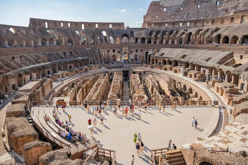 Rome: Colosseum with Arena Floor, Palatine Hill & Forum Tour - A Walk Through Ancient Roman Ruins