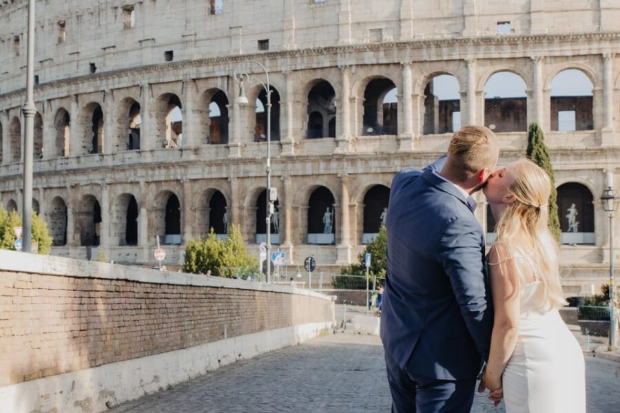 Rome: Custom Photoshoot Outside the Colosseum - Breakdown of the Itinerary