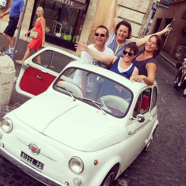 Rome Driving Tour By Vintage Fiat 500 - How the Itinerary Works