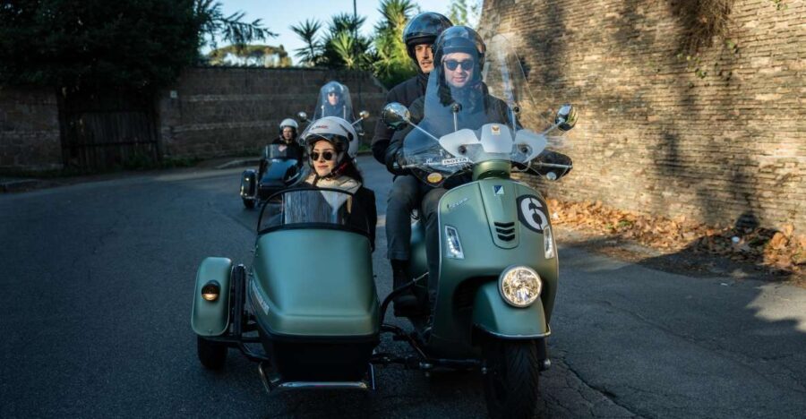 Rome: Evening Vespa Sidecar City Tour - An Introduction to the Vespa Sidecar Rome Experience