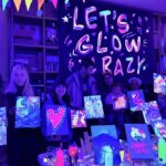 Rome: Fluorescent Painting in artist's studio with Fine Wine - The Itinerary: What to Expect