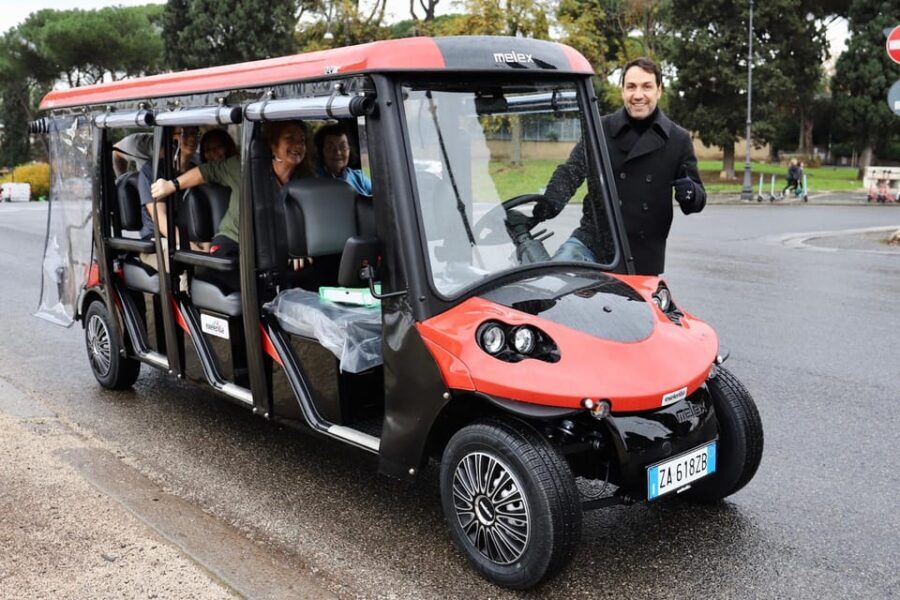 Rome Food & Wine Tour by Golf Cart: taste and explore - Authentic reviews from previous travelers
