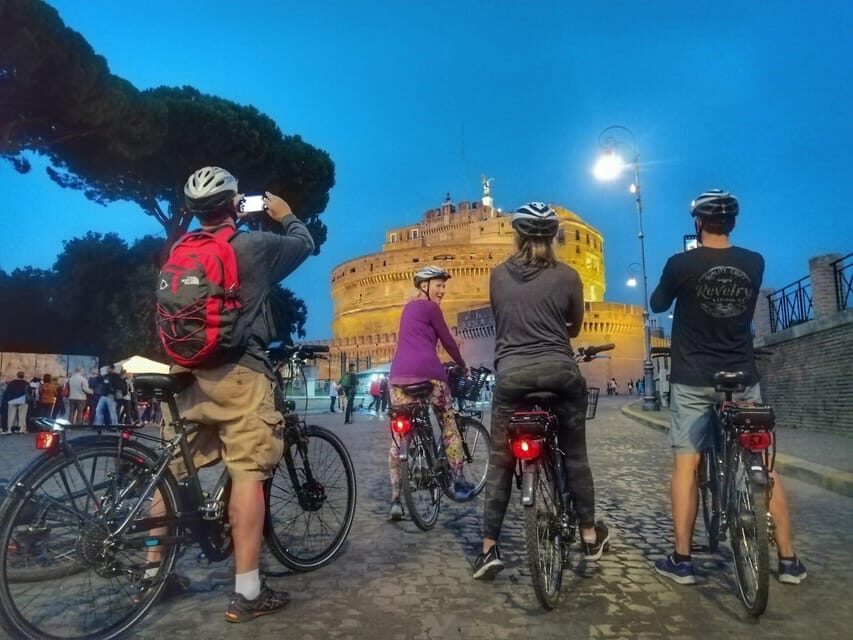 Rome: guided bike tour of city highlights at sunset - Authentic Experiences and Local Flavor