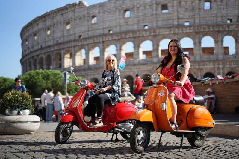 Rome: Hidden Gems Guided Vespa Tour with Photos - The Itinerary in Detail