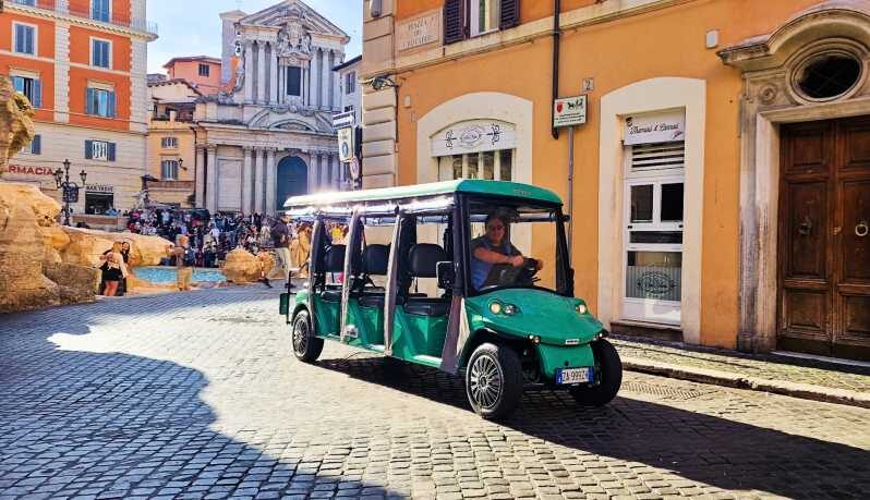 Rome: Highlights Tour by Golf Cart - Detailed Breakdown of the Itinerary