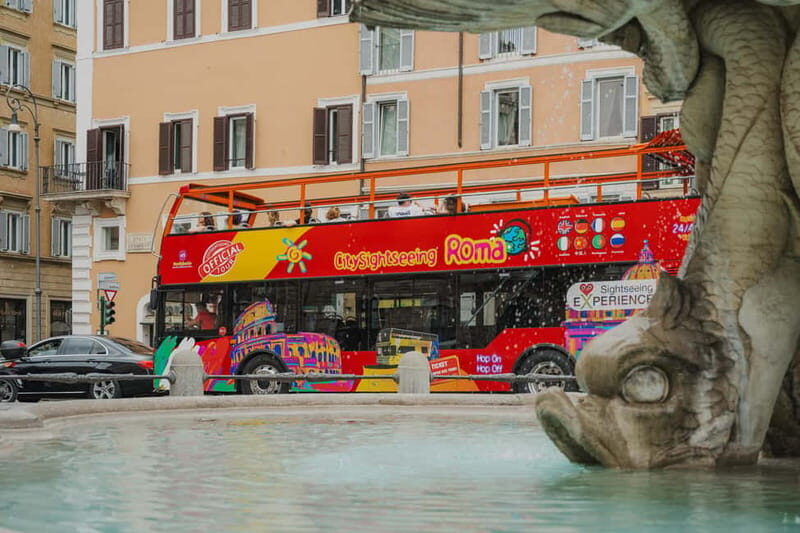 Rome Hop On Hop Off Tour from Civitavecchia by Train - Detailed Breakdown of the Itinerary