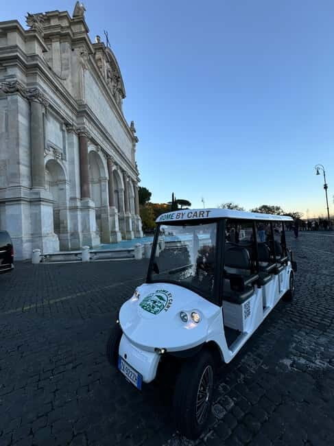 Rome in 3hours with Private Golf Cart tour and food tasting - An In-Depth Look at the Tour Experience