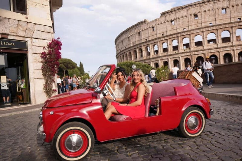 Rome in a Fiat Jolly: Exclusive Vintage Ride & Photo Tour - Key Points