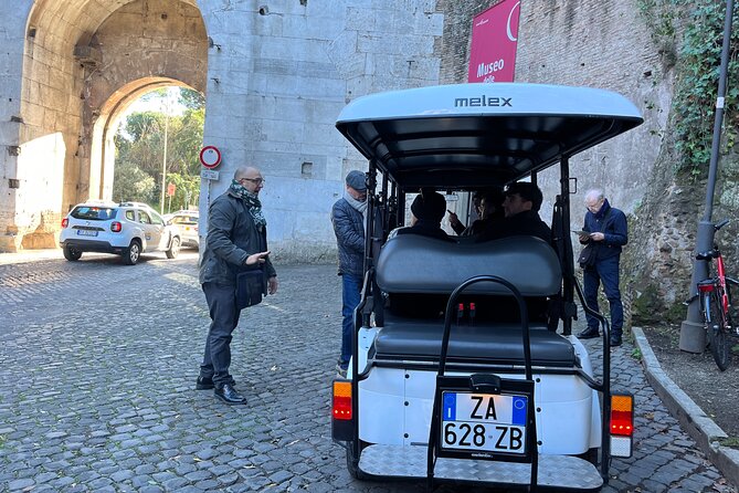 Rome in a Golf Cart Shared tour of Catacomb Ancient Appian - Exploring the Itinerary: What to Expect