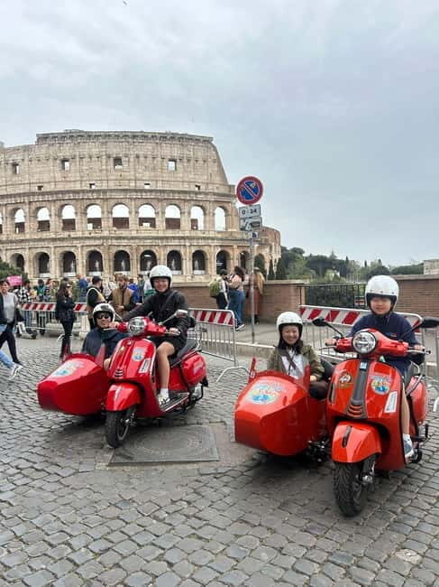 Rome in Vespa: Private Sidecar Sightseeing Tour with Gelato - The Itinerary: A Closer Look