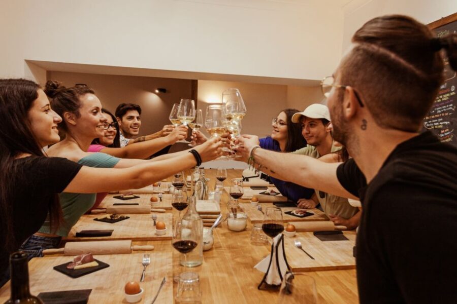 Rome: Pasta Making with Wine Tasting and Dinner in Frascati - Savoring the Result