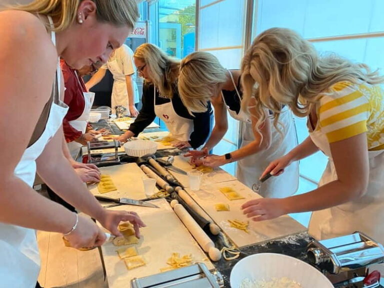 Rome: Pasta, Ravioli, and Tiramisu Cooking Class with Wine - Dive Into the Details: The Itinerary