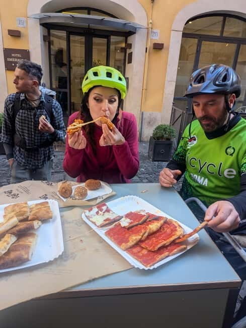 Rome: Pedal and Taste the Top 5 Tastings with e-Bike Tour - Why the Food Stops Matter