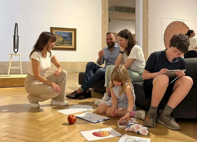 Rome: Private Art Workshop for Families With Kids - Detailed Breakdown of the Tour Itinerary