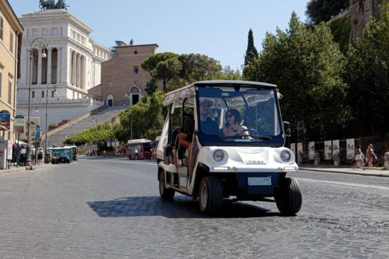 Rome: Private Customizable 3-Hour Golf Cart City Tour - Pricing and Overall Value