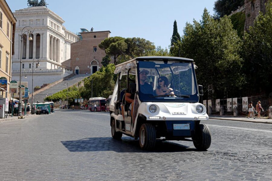 Rome: Private Customizable 3-Hour Golf Cart City Tour - Pricing and Overall Value