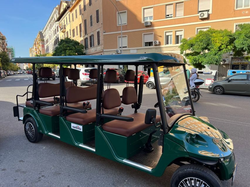 Rome: Private Golf Cart City Highlights Tour - The Itinerary: What You’ll See and Experience