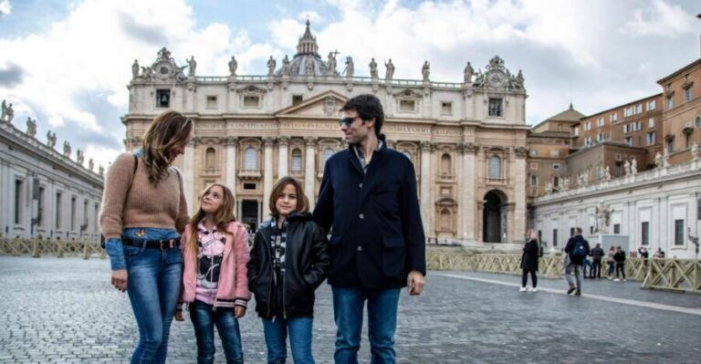 Rome: Private Kid-Friendly Tour of Vatican City and Museums - The Practical Side: What to Expect & Tips