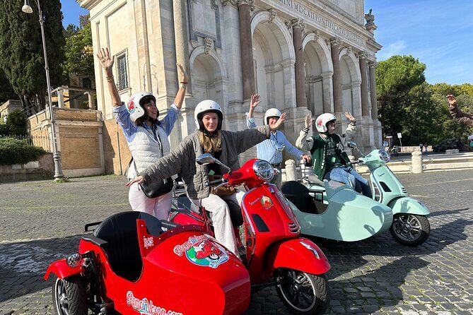 Rome Private Tour in a Vintage Vespa Sidecar Style for 90 Minutes - The Itinerary in Detail