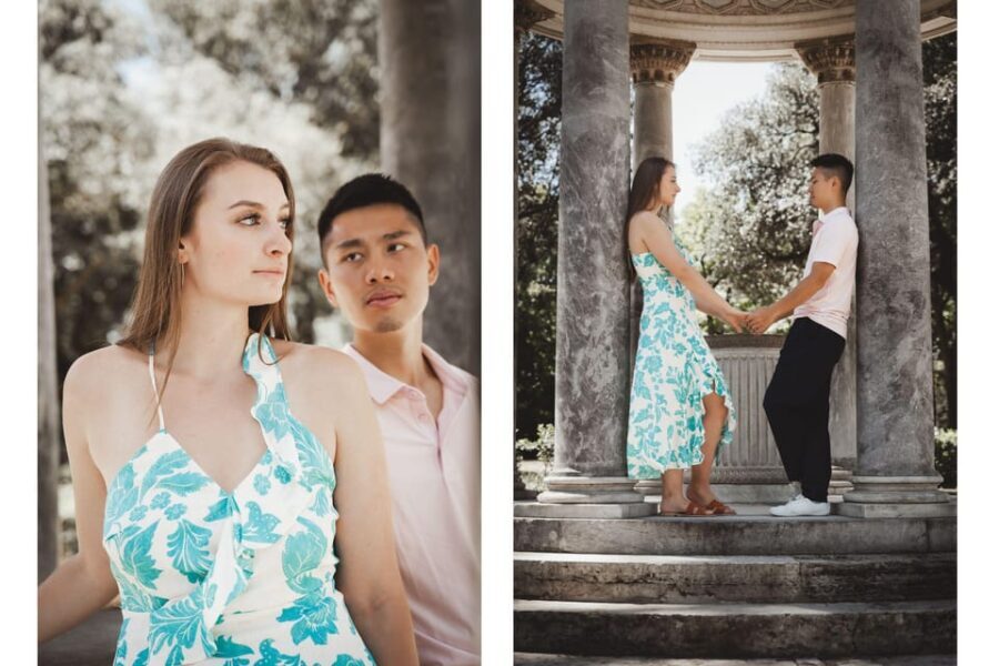 Rome: Romantic Couple Photoshoot at Villa Borghese - Detailed Breakdown of What to Expect
