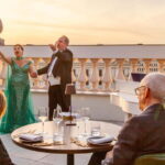 Rome: Rooftop Gourmet Dinner & Opera Performance - The Arrival and Seating