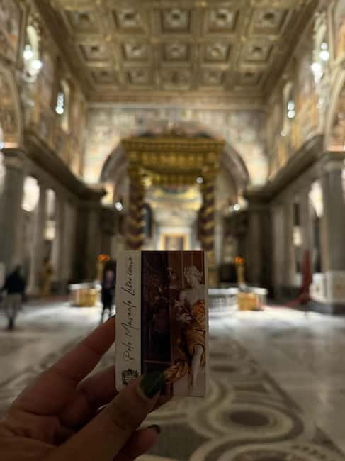 Rome: Santa Maria Maggiore VIP Tour & Breakfast - The Itinerary in Detail