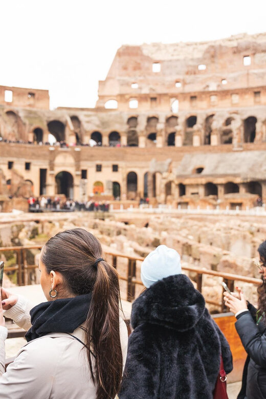 Rome Semi-Private Early Morning Colosseum Express with Arena - The Itinerary Breakdown