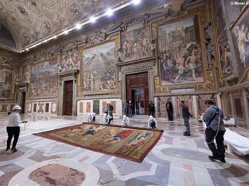 Rome: Sistine Chapel & Vatican Treasures Tour with Tickets - Detailed Breakdown of the Itinerary