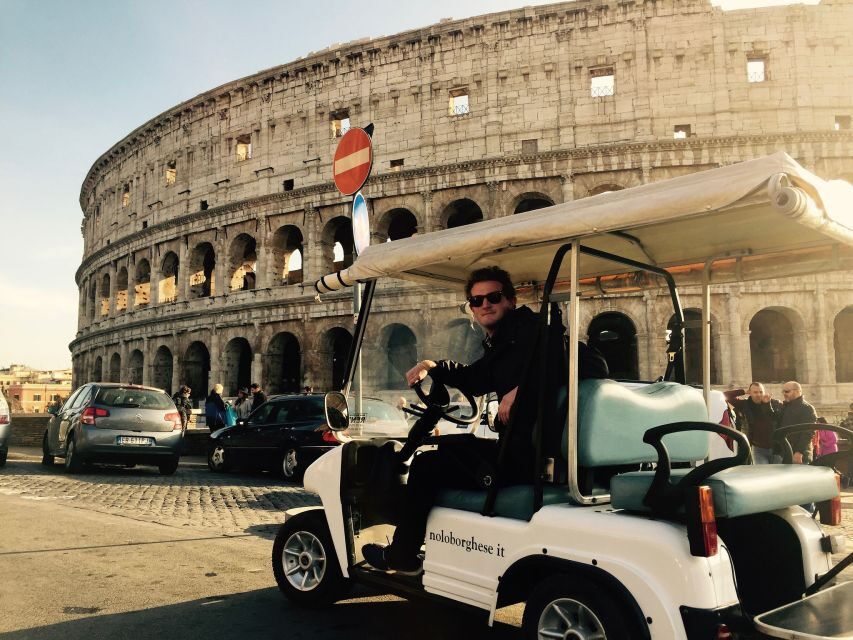 Rome: Small Group Golf Cart Highlights Tour - The Itinerary in Detail