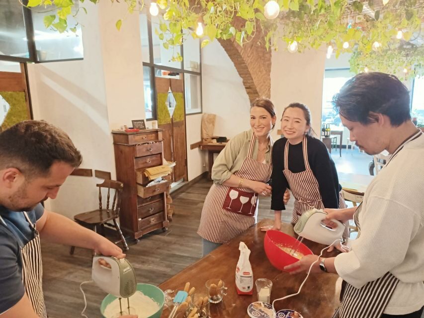Rome Spanish Steps, Pasta &, Tiramisù Cooking Class w/ Wine - The Experience in Detail