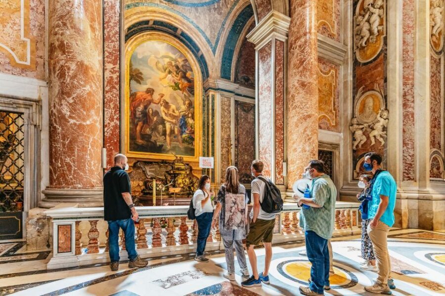 Rome: St. Peter's Basilica, Square and Grottoes Guided Tour - The Itinerary in Detail