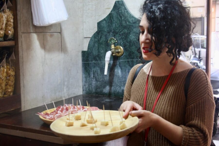 Rome: Trastevere Quarter Street Food Tour with Sightseeing - Authentic Food and Beverages