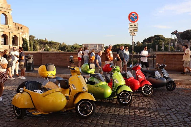 Rome: Vespa Sidecar Tour with Hotel Transfers & Gelato - The Richness of Authenticity