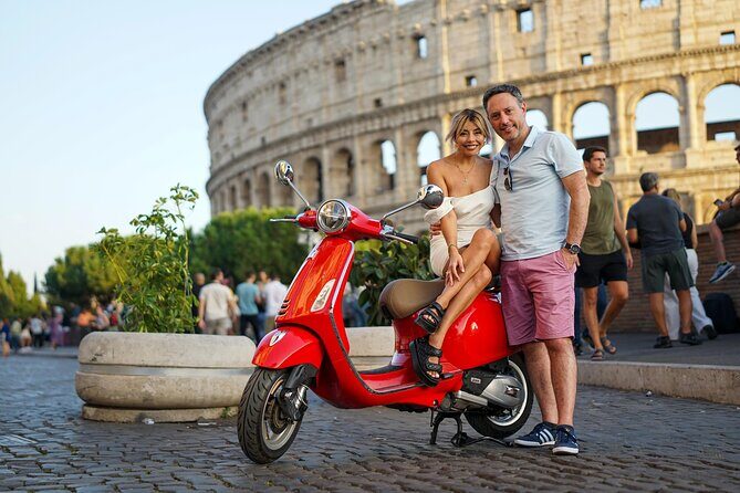Rome: Vespa Tour with Professional Photoshoot - Detailed Breakdown of the Itinerary