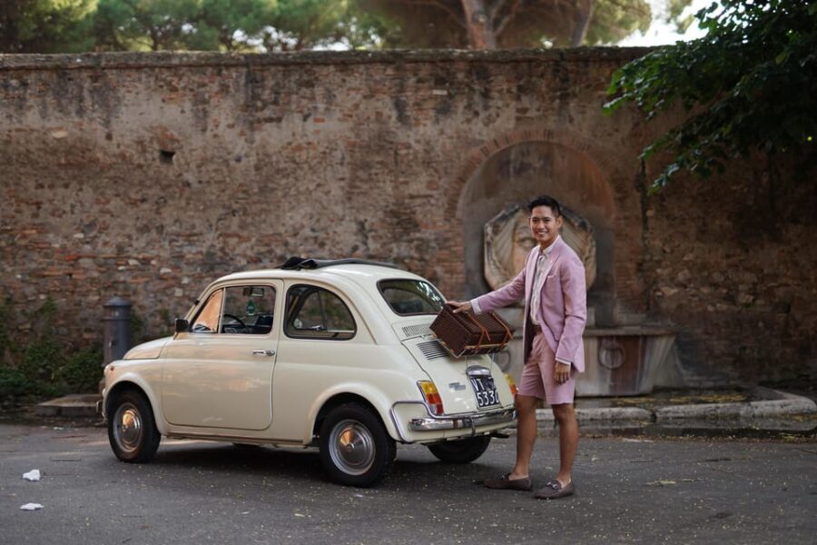 Rome: Vintage Car Tour with Professional Photographer - The Charm of the Vintage Fiat 500