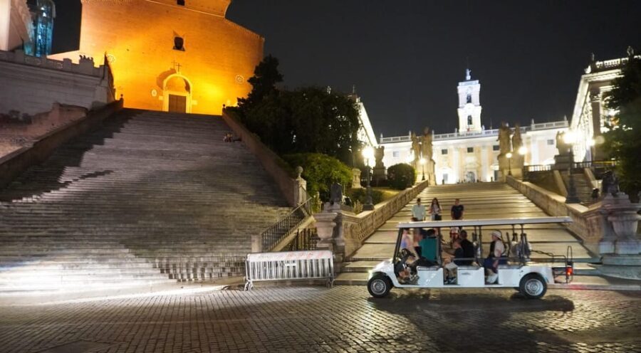 Rome's Golden Hour Golf Cart / E- Calessino Tour - How the Day Unfolds