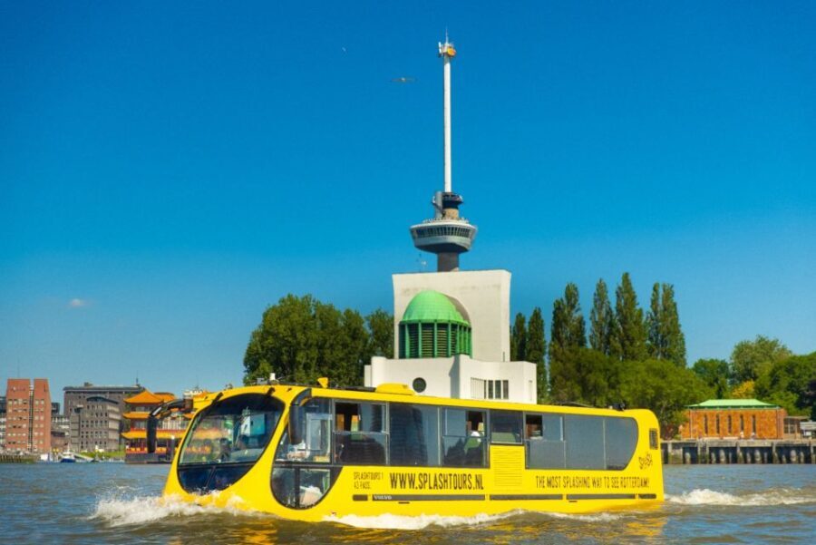 Rotterdam: 1-Hour Sightseeing Splash Tour - What to Expect from the Rotterdam Splash Tour