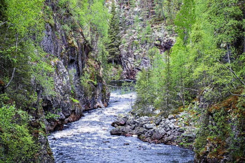 Rovaniemi: Korouoma Canyon and Auttiköngäs Falls Tour - Key Points