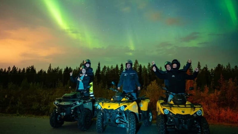 Rovaniemi: Northern Lights Quad Bike Tour - What You Can Expect During the Ride