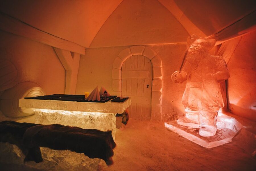 Rovaniemi: Snow Hotel Tour and Ice Restaurant Dinner - The Culinary Experience: Food, Drinks, and Atmosphere