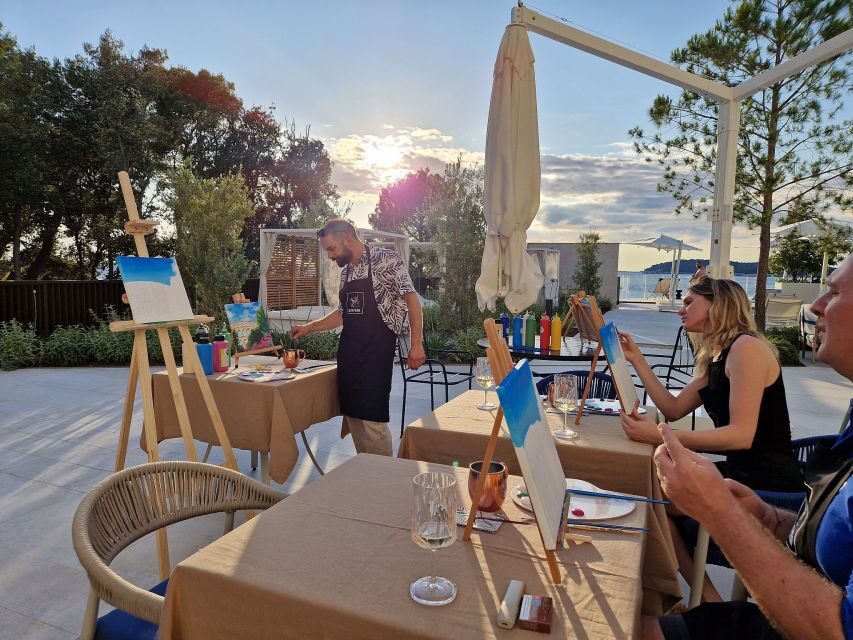 Rovinj: Artafera painting workshops - Paint, wine & more - What to Expect from the Workshop