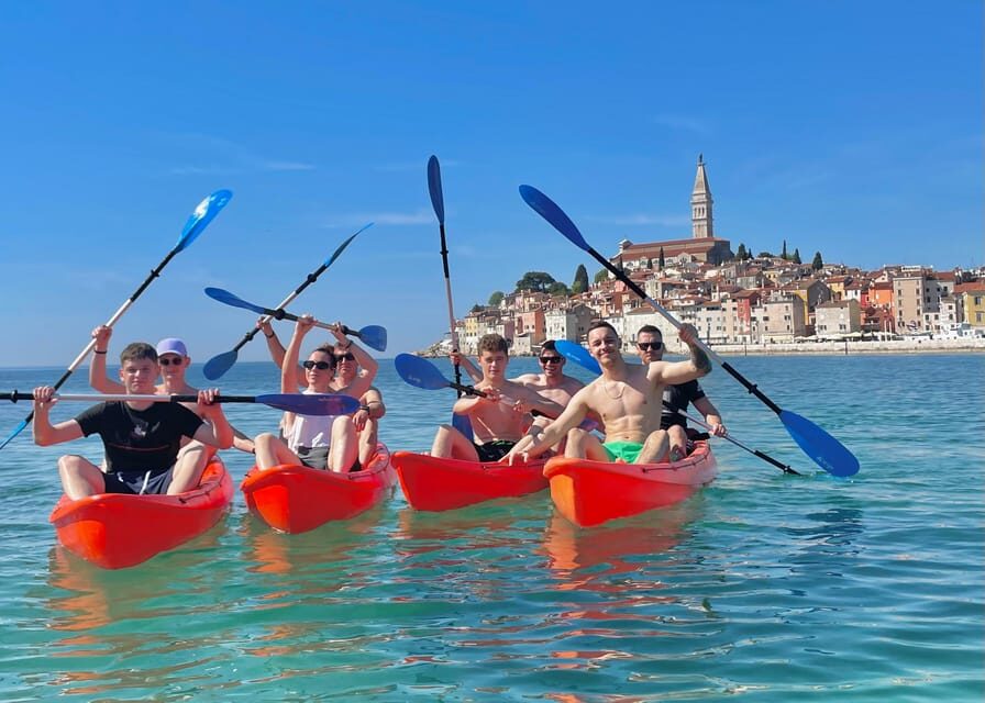 Rovinj: BUBA-KAYAK TOURS, snorkeling, cliff jupming&drinks - Exploring Rovinj from the Water: A Detailed Look
