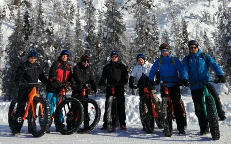 Ruka: Guided fatbike safari - The Itinerary in Detail
