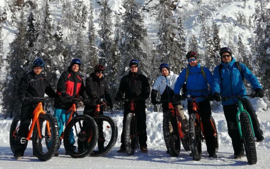 Ruka: Guided fatbike safari - The Itinerary in Detail