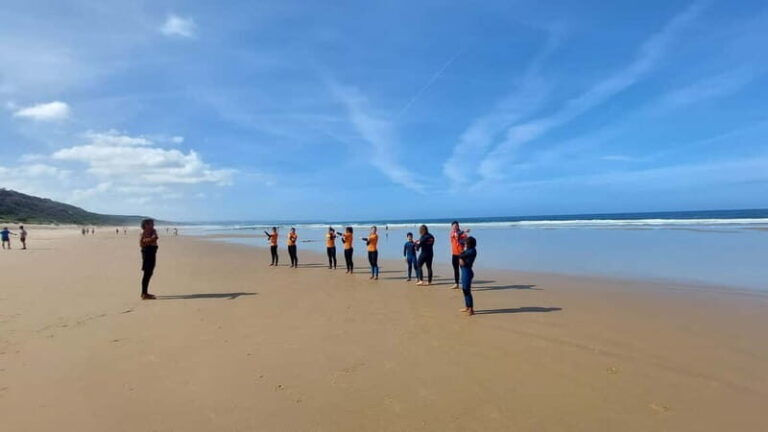 Sabura Surf Lessons & Rentals: F. da Telha Beach near Lisbon