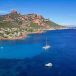 Saint Raphaël : Dinner in front of the Golden Island - First Stop: Anchorage and Water Toys