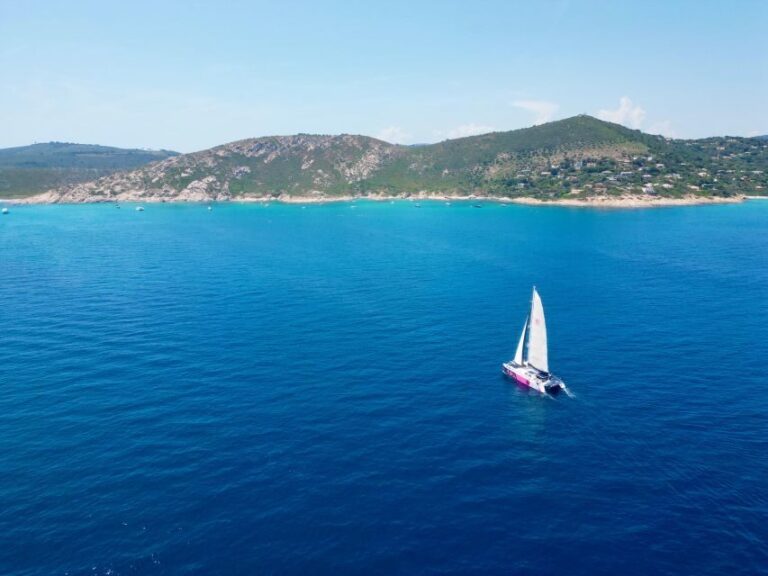 Saint Tropez: Evening Catamaran Party with Welcome Drink - The Itinerary Breakdown